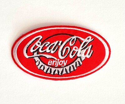 Embroidered Patch - Coca-Cola - Coke - NEW - Iron-on/Sew-on | eBay
