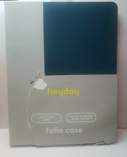 HEYDAY Folio Case 10.2 in iPad &10.5 in iPad Air Hard Case Cover Teal ...