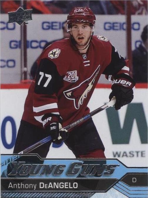 2016-17 Upper Deck - Young Guns Anthony DeAngelo #463 (RC) for sale ...