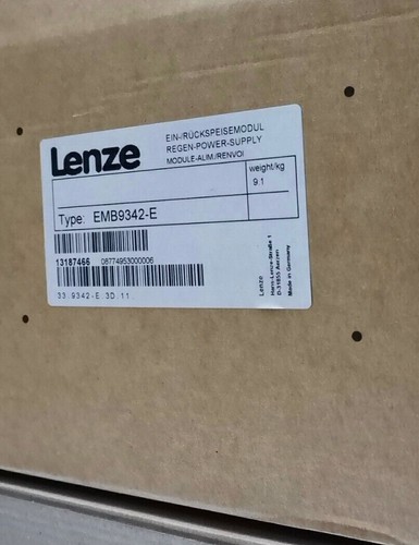 New Sealed LENZE EMB9342-E INVERTER Free Shipping | eBay