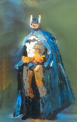 Abstract Superhero Art