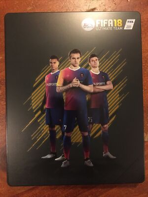 FIFA 18 Steelbook - PS4 PS3 Xbox One 360 - Steel Metal Case - CASE ONLY ...