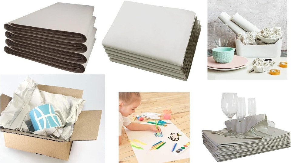 100 Sheets Packing Paper for Moving, Newsprint Paper for Packing ...