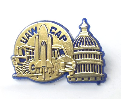 VTG UAW CAP United Auto Workers Community Action Program Blue Gold ...