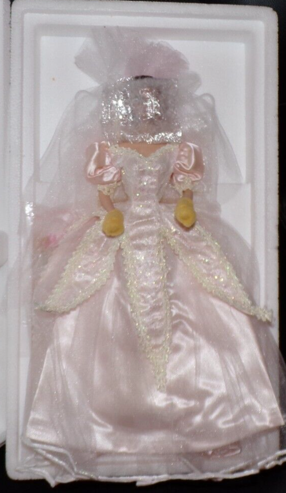 1996 Barbie Blushing Orchid Bride Porcelain Doll 3rd In Series Mint ...