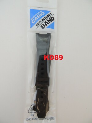 Genuine Casio Rubber Strap Band 10304195 | eBay