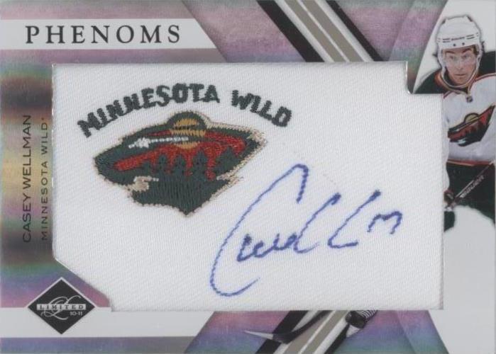 2010-11 Limited - Phenoms Casey Wellman #192 /299 (AU, RC) for sale ...