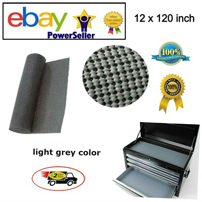 Tool Box Drawer Liner Non Slip Padded Shelf Foam Rubber Roll Mat 120 ...