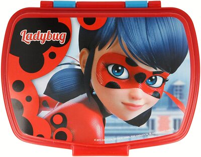 Miraculous Ladybug Small Sandwich Lunch Box | eBay