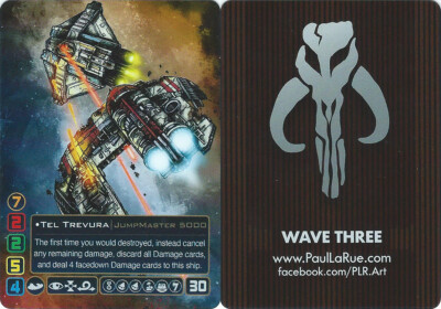 Star Wars Miniatures X-Wing Pilot Promo TEL TREVURA JumpMaster 5000 | eBay