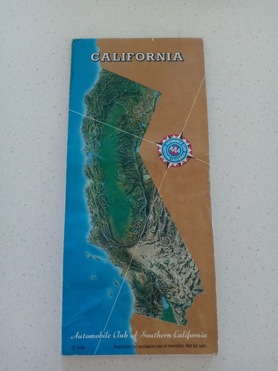 Aaa Map Of California