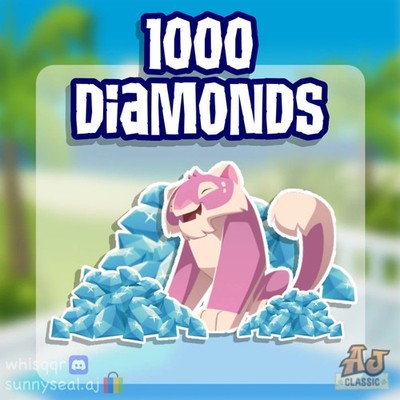 animal jam classic (AJC) 1000 diamonds **READ DESC BEFORE BUYING** | eBay