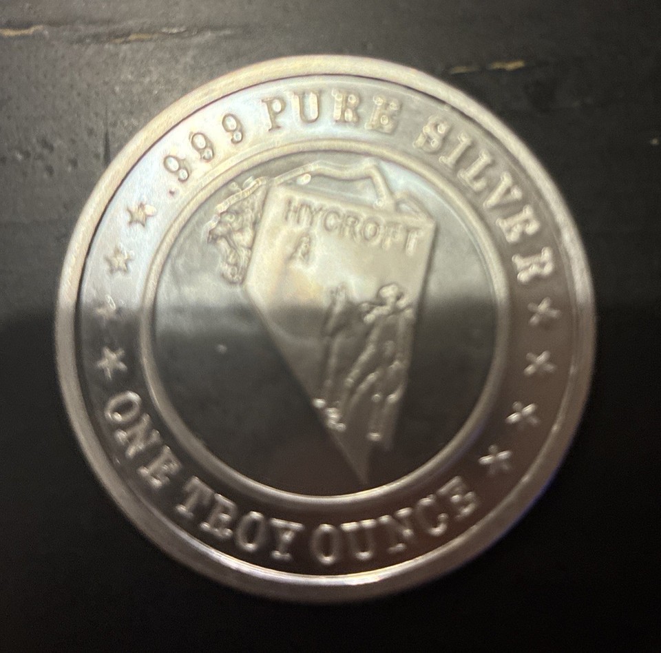 Nevada Hycroft/Amc Ape Silver .999 Pure Silver 1 Troy Oz | eBay