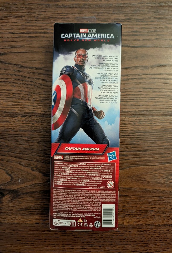 Marvel Studios Captain America Brave New World - Titan Hero Series 11 ...