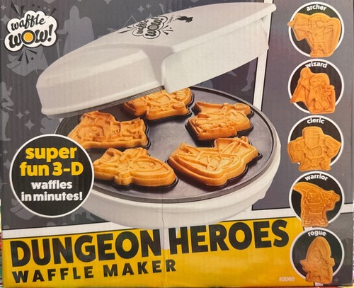 DnD Fantasy Mini Waffle Maker- Eat your favorite Characters and Make ...