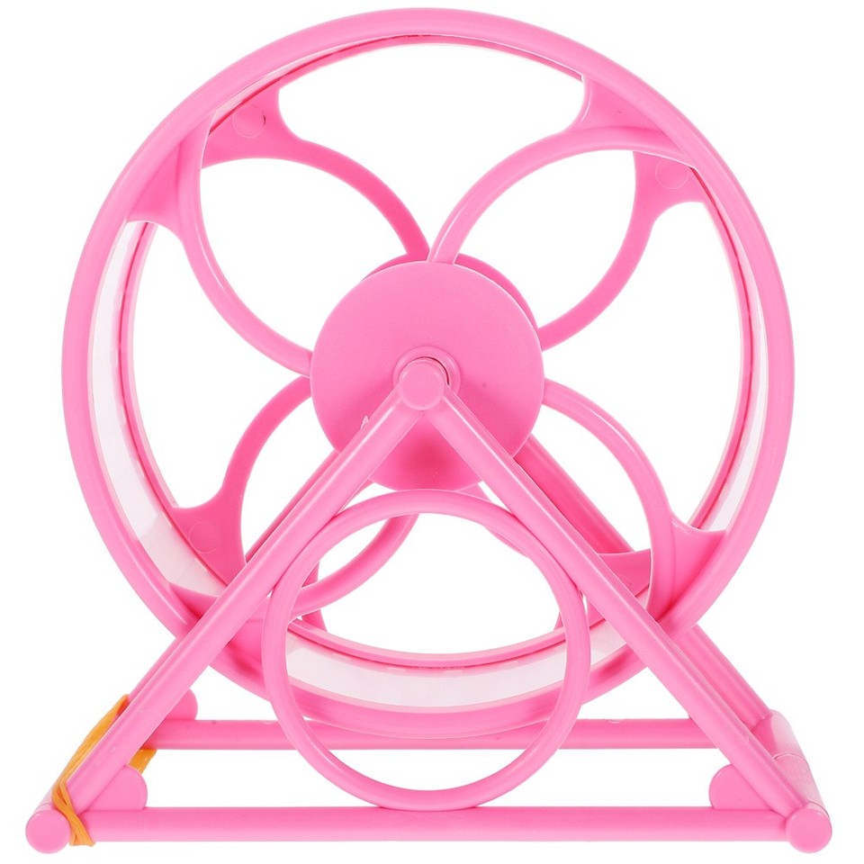 Hamster Jogging Exercise Toys Running Wheel with Stand for Small Pet ...