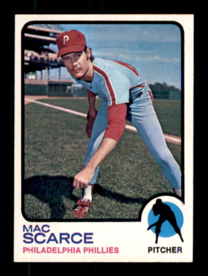 1973 Topps #6 Mac Scarce - Crease Free | eBay