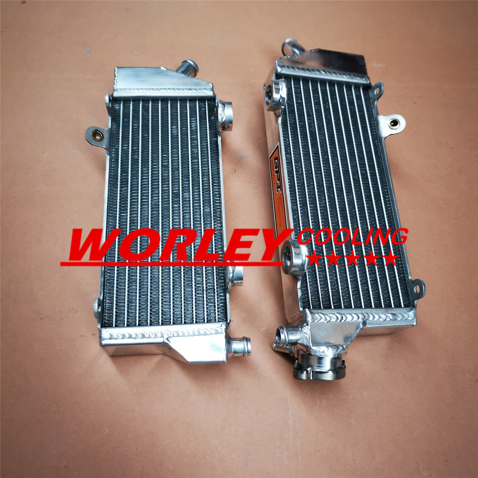 VIC-Aluminum radiator FOR KTM 250/450/530 EXC-R/XC-W/XCF-W 2008-2015 ...