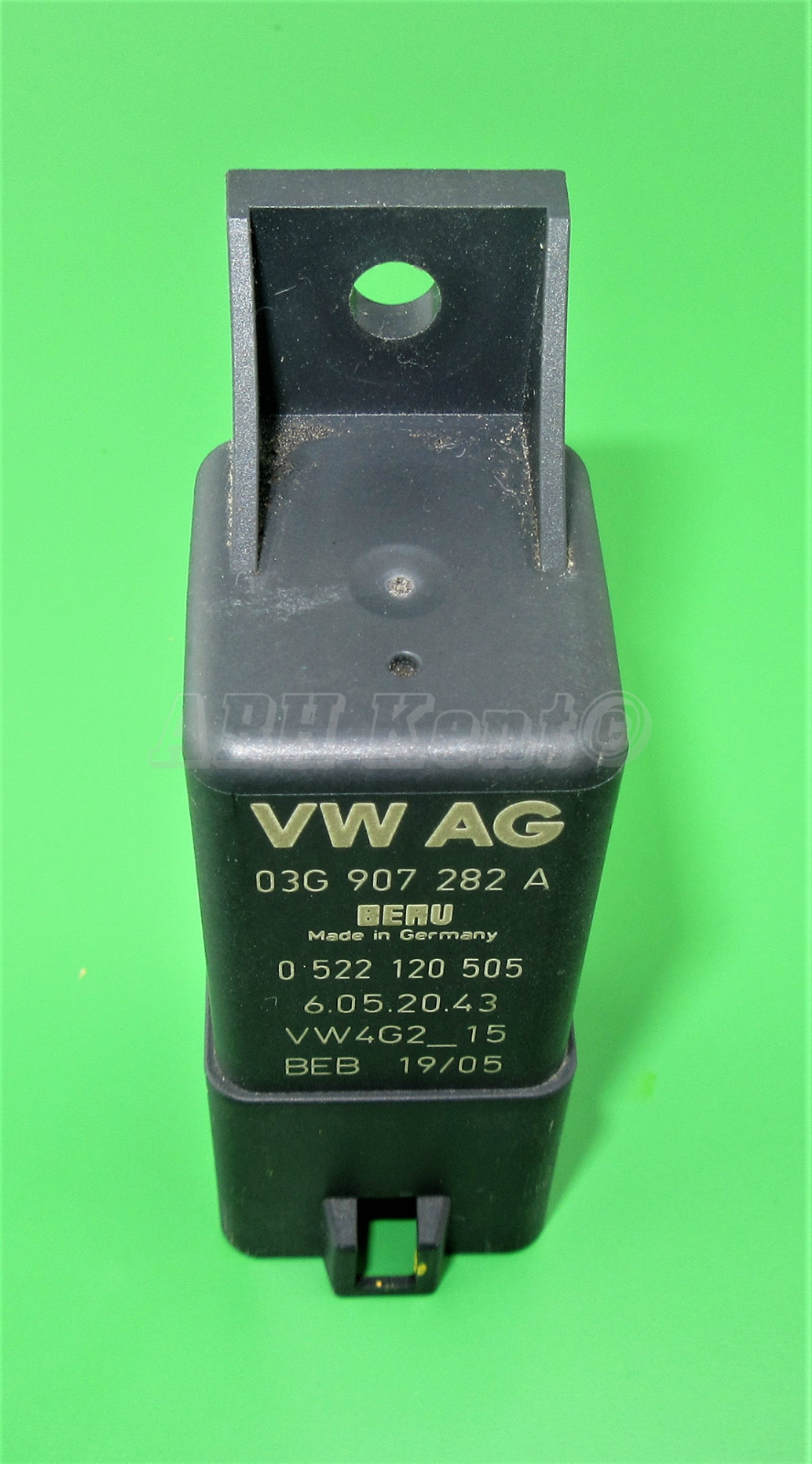 Skoda VW Audi Diesel 9-Pin Glow Plugs Relay VW AG 03G907282A 0522120505 ...