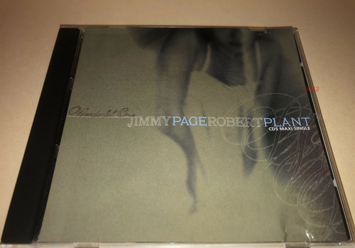 Jimmy Page and Robert Plant CD Wonderful One CD5 Maxi Single 4 trck led ...