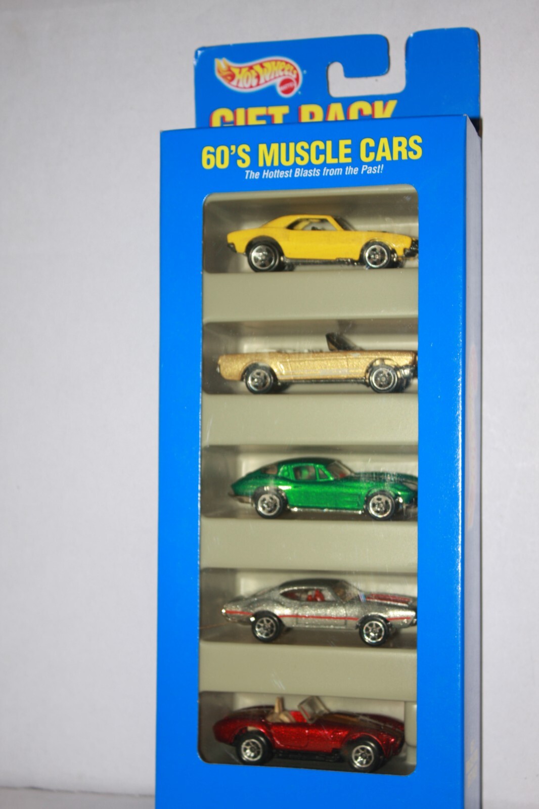 HOT WHEELS - 60's MUSCLE CARS - 5 CAR GIFT PACK - SEALED BOX | eBay