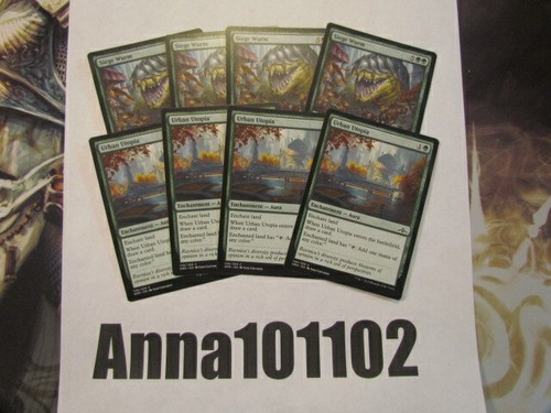 Guilds of Ravnica. Urban Utopia x4 and Siege Wurm 4x MTG | eBay