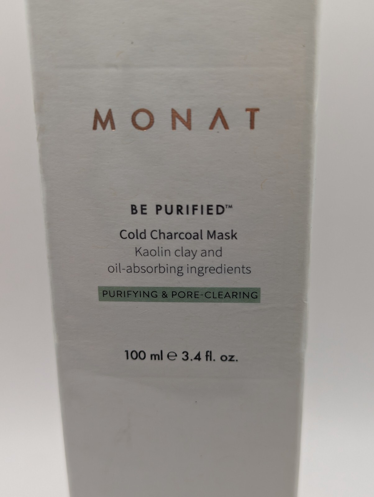 Monat Be Purified Cold Charcoal Mask 100ml Brand NEW Fast Free Oz ...