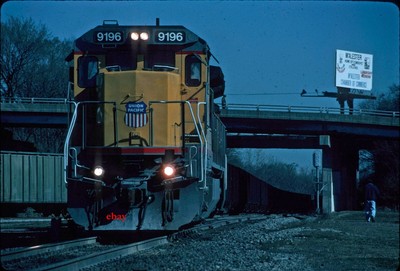 RHC UP 9196 southbound - Original Slide - McAlester, OK | eBay