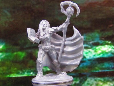 Female Necromancer B Mini Miniature Model Character Figure 28mm/32mm ...