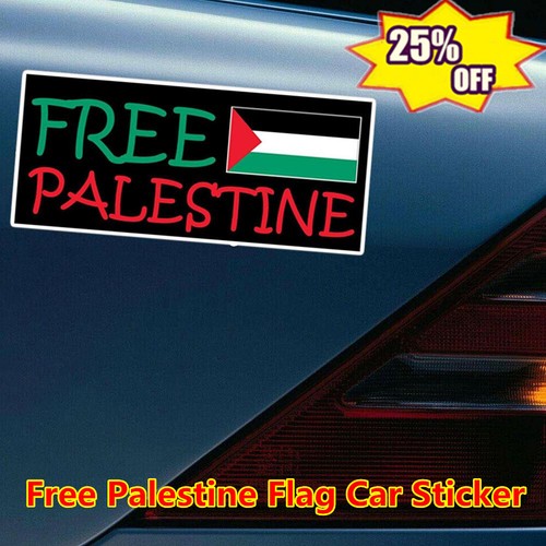 Free Palestine Flag Colour Car Sticker Window Windscreen Door Bonnet ...