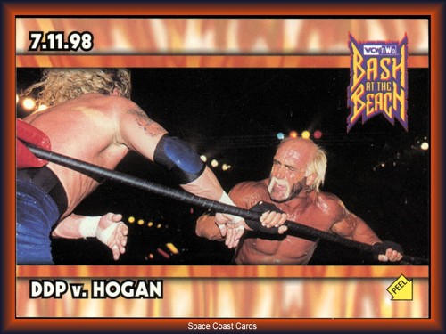 1999 Topps WCW/nWo Nitro Stickers Diamond Dallas Page Hulk Hogan #S7 ...