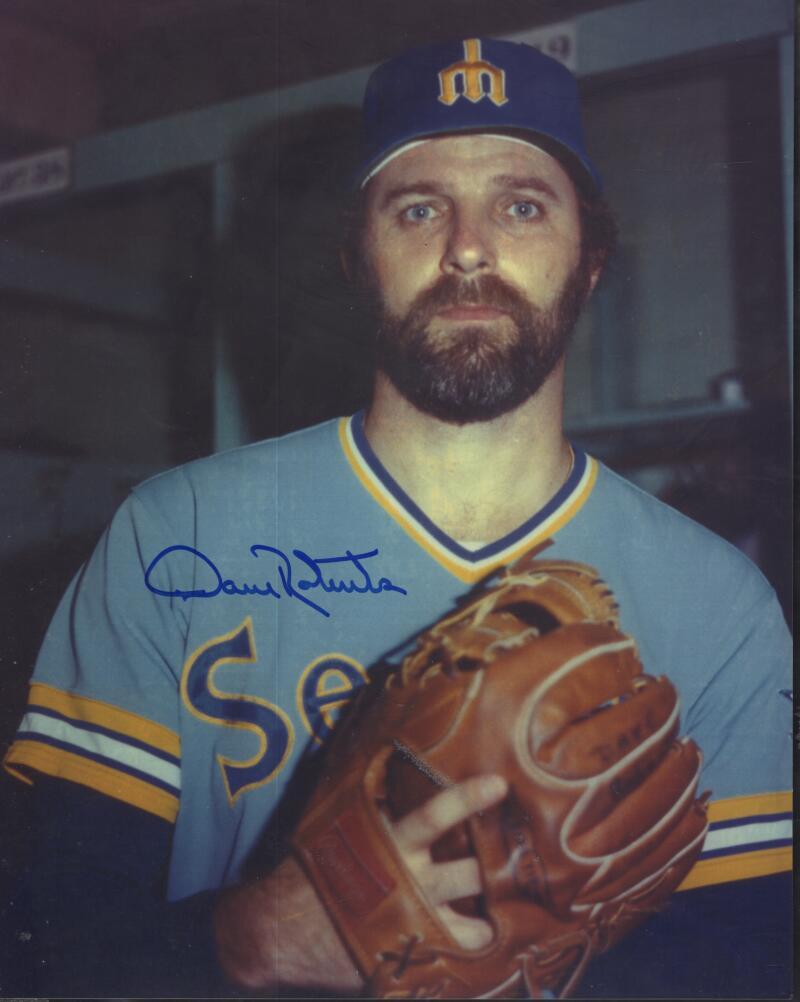 DAVE ROBERTS SEATTLE MARINERS SIGNED AUTOGRAPHED 8X10 PHOTO W/ COA | eBay