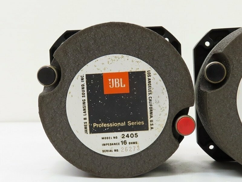 JBL 2405 Tweeter Unit pair 16Ω horn-type tweeter | eBay