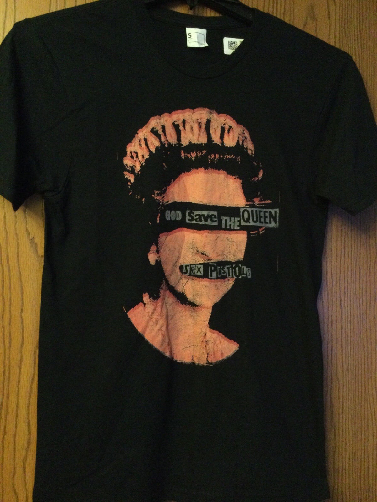 Sex Pistols “god Save The Queen” Black Shirt Nw… Gem