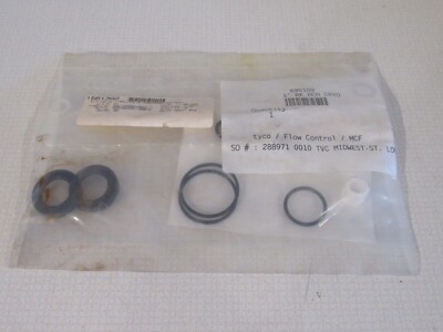 Tyco Flow Control MCF Rebuild Kit 690109 Seals Rings 1" ball valve | eBay