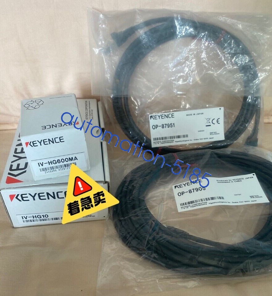 1 SET KEYENCE IV-HG600MA+IV-HG10 With Cable OP-87905&OP-87951 FedEXDHL ...