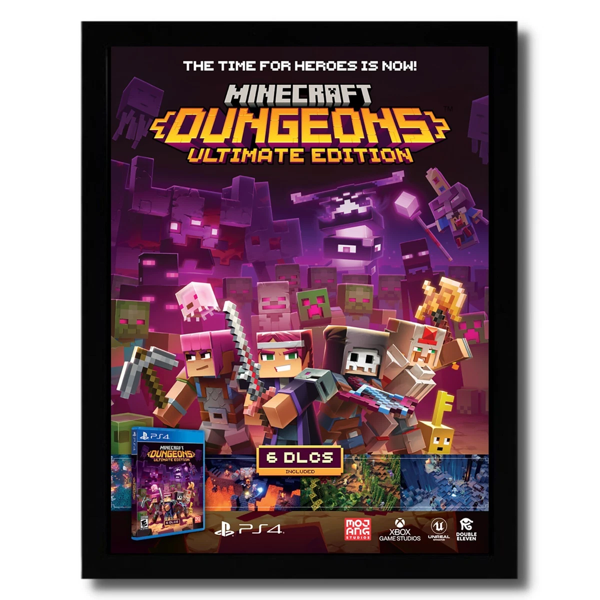 Minecraft Framed Poster