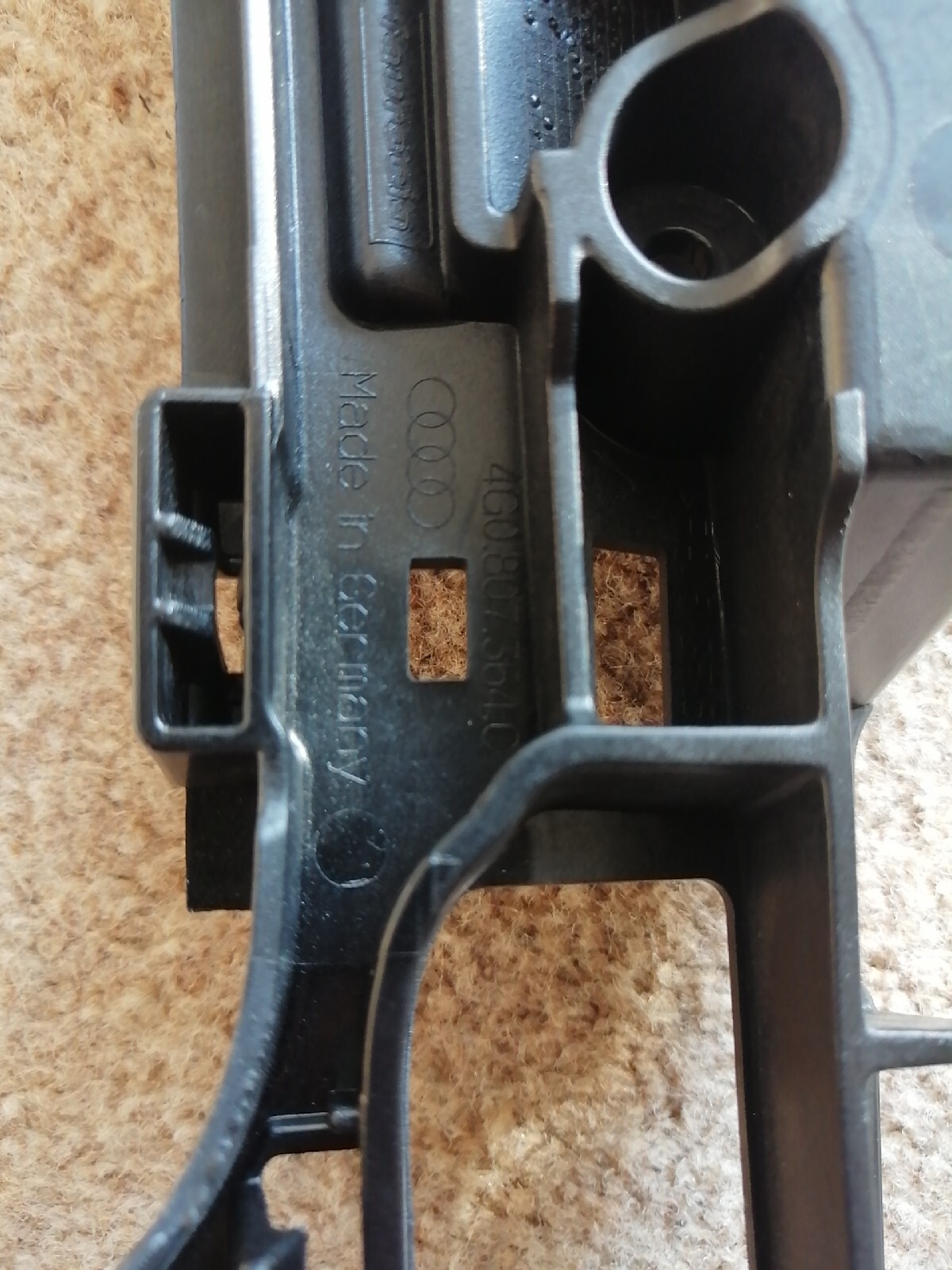 Audi A6 2016-2018 Rear Right Bumper Bracket Mount - 4G0807364C for sale ...