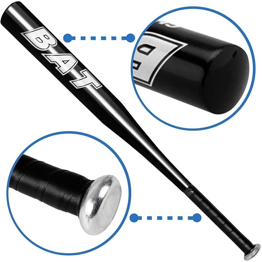 Thickened All Aluminum Alloy Baseball Bat 20 Inch Softball Training ...