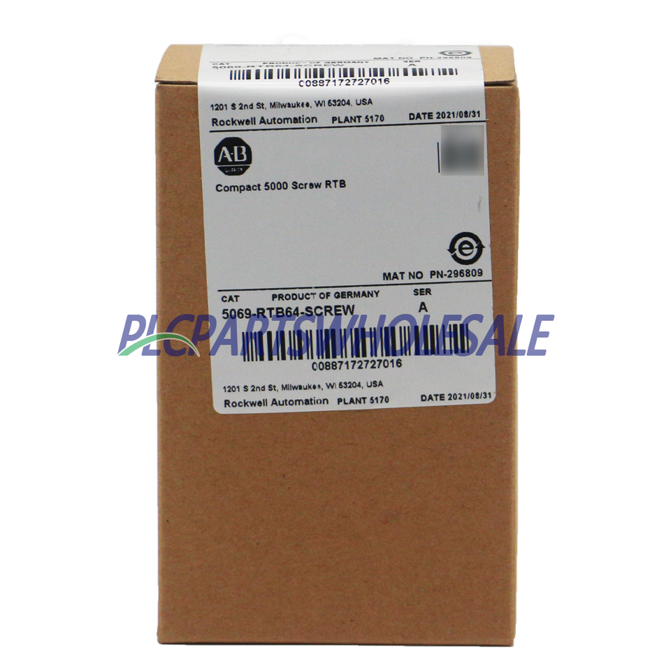 New Allen-Bradley 5069-RTB64-SCREW Compact 5000 Screw RTB | eBay