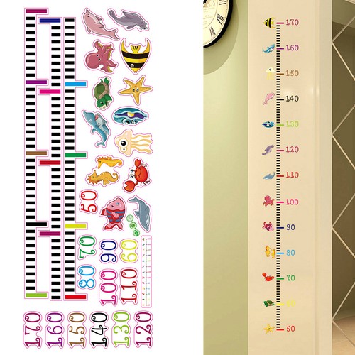 Child Height Wall Chart Nursery Charts Cartoon Growth Children's ...