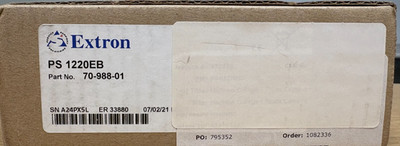 Extron PS 1220EB Power Supply & Distribution Hub (P/N: 70-988-01) | eBay