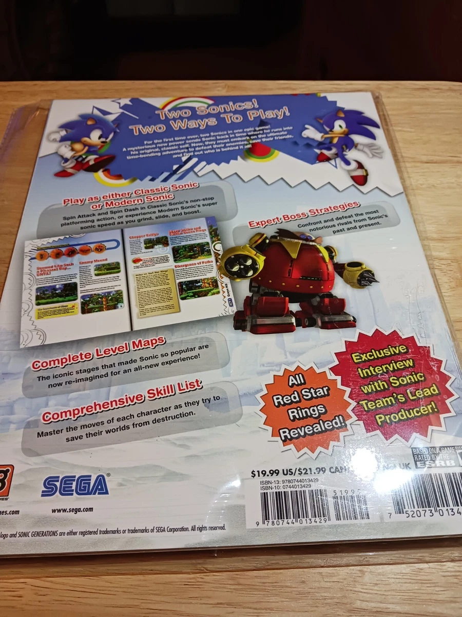 Sonic Generations Characters List