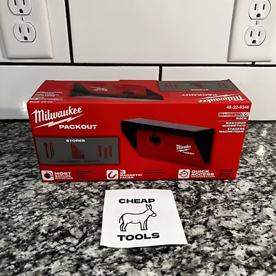 Milwaukee PACKOUT Magnetic Rack Tool Holder - New In Box! | eBay