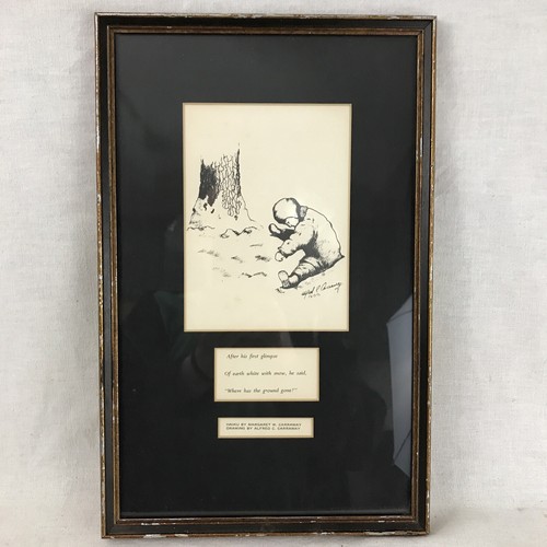 Alfred C. Carraway Print paired with a Haiku by Margaret W. Carraway ...