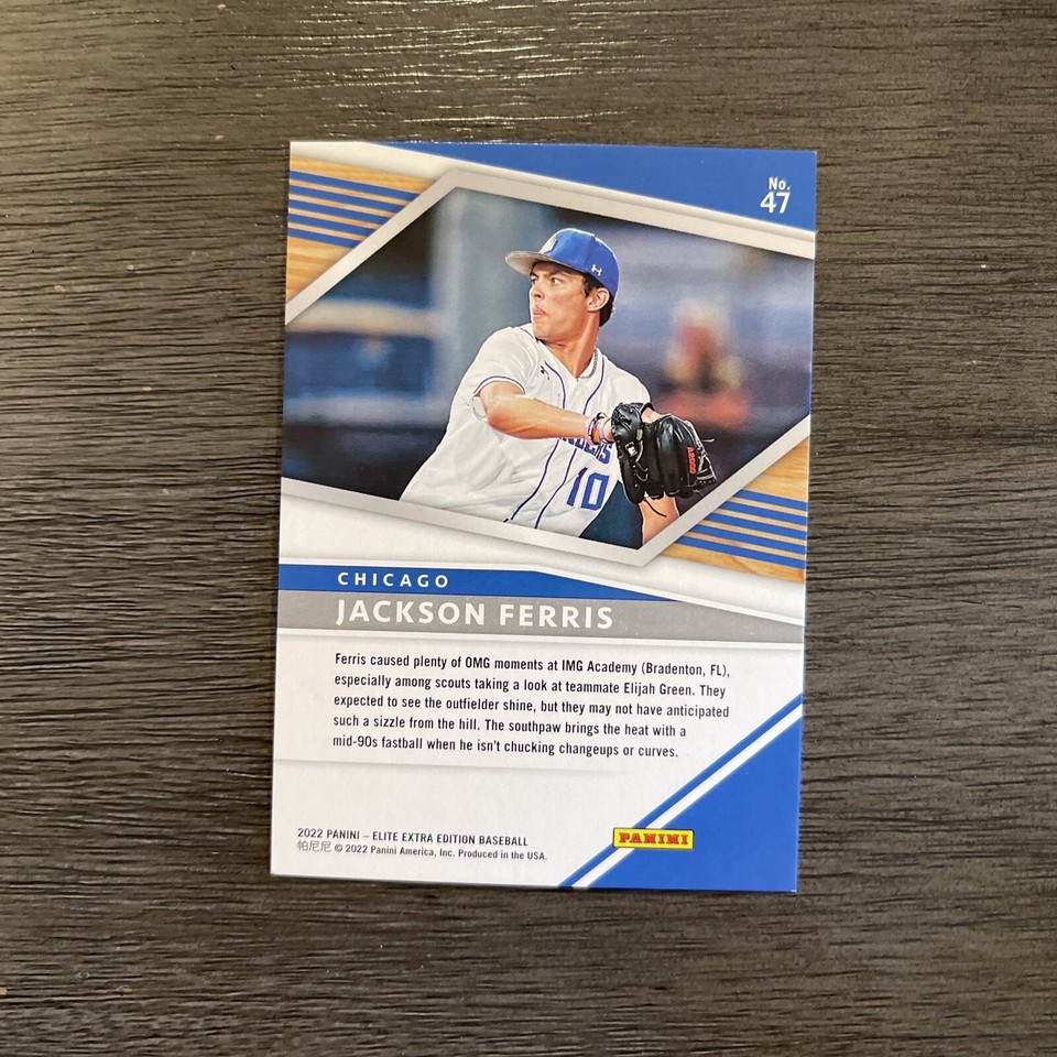 2022 Panini Elite Extra Edition-Status-Jackson Ferris #47-#403/499 | eBay
