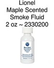 Lionel Model Train 2330200 Maple Syrup Scented Smoke Fluid 2 oz Bottle ...