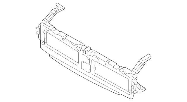 NEW AUDI A5 8W6 FRONT BUMPER LOWER COVER REINFORCEMENT 8W6807771D 8W6 ...