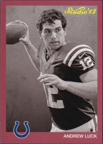 2013 Panini Father's Day Studio #23 - Andrew Luck | eBay