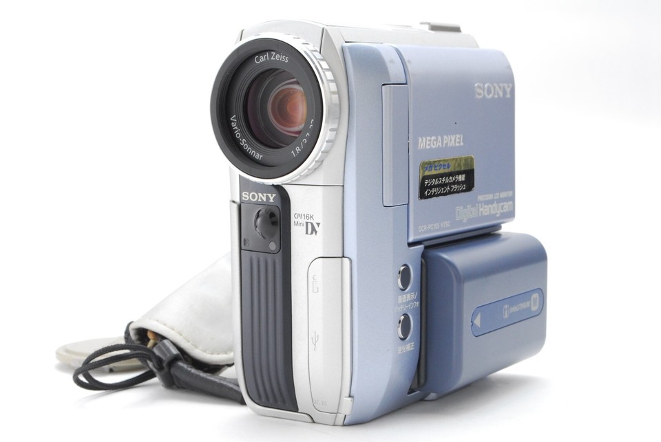 READ! [NEAR MINT w/Bag,Battery] Sony Handycam DCR-PC105 Mini DV ...